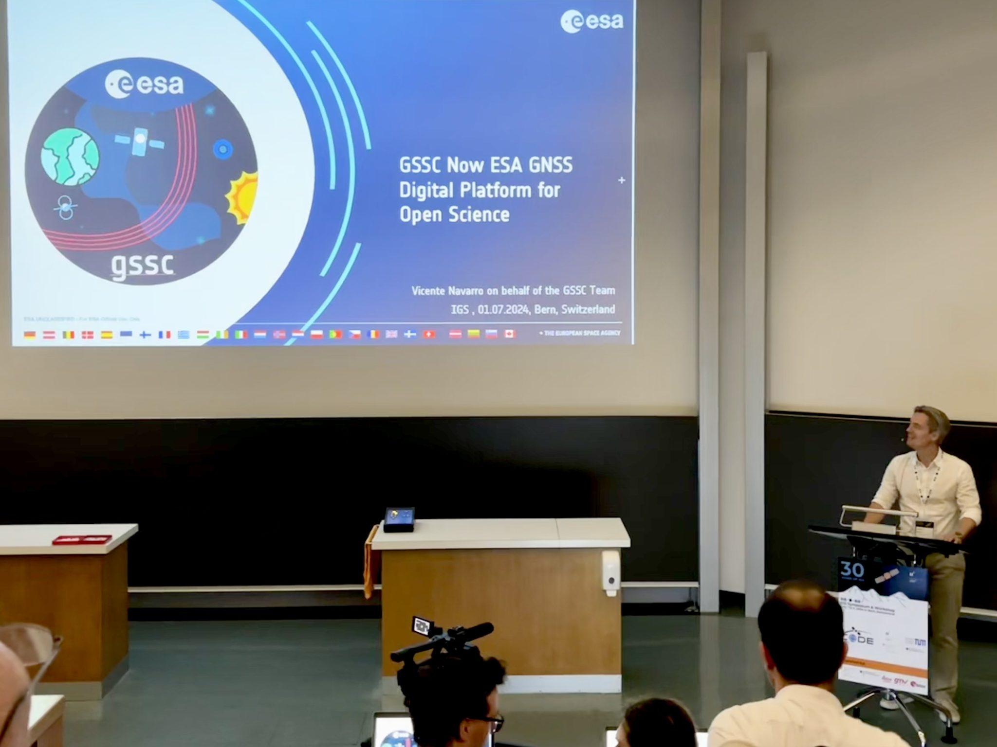 ESA’s GSSC Showcases Innovations at IGS 2024 Workshop | GSSC